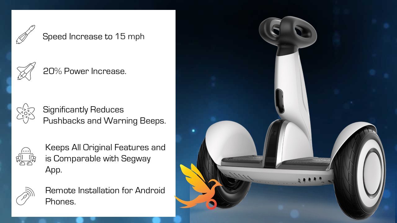 SwallowBot Upgrade Service for Segway miniPLUS and Ninebot S PLUS - M4M