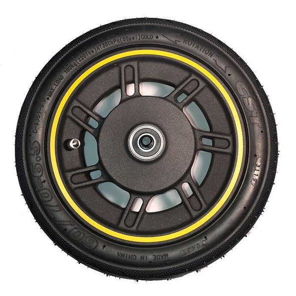 Front Wheel Assembly - MAX G30P/MAX G30LP (Yellow) - M4M